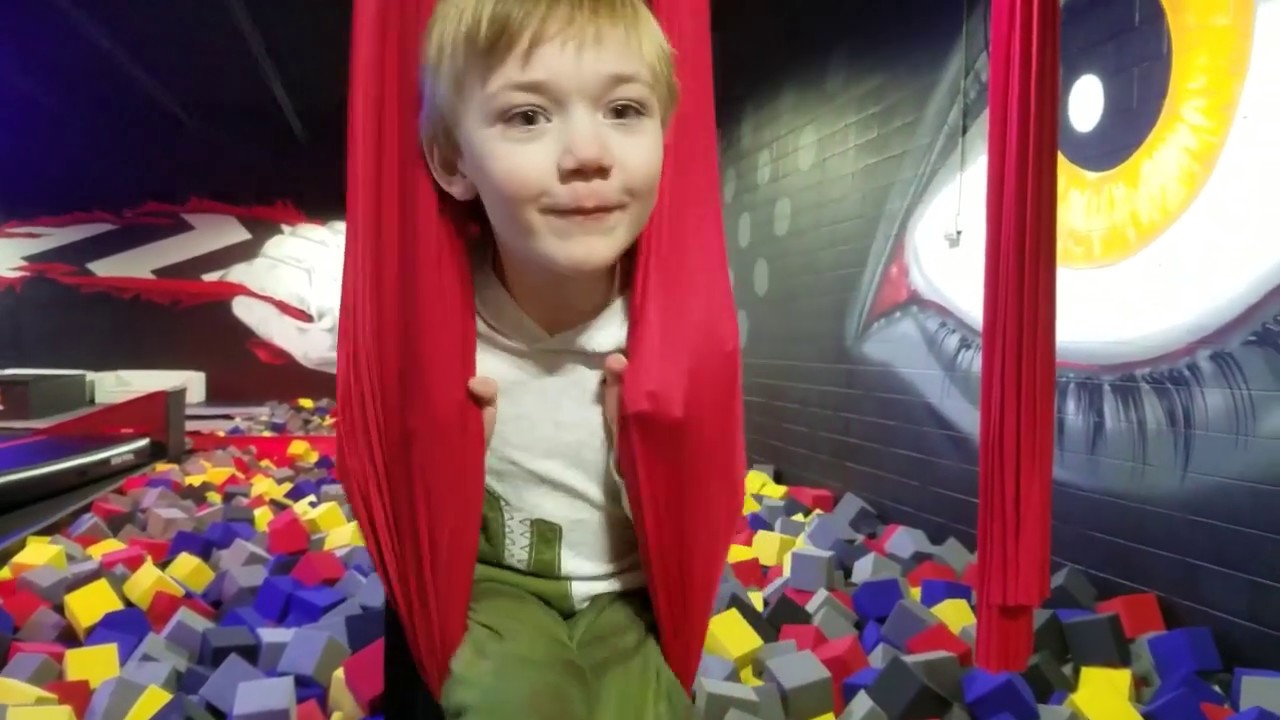 Adventures with Aiden & Mark at Next Levl Extreme Air Sports/Trampoline ...