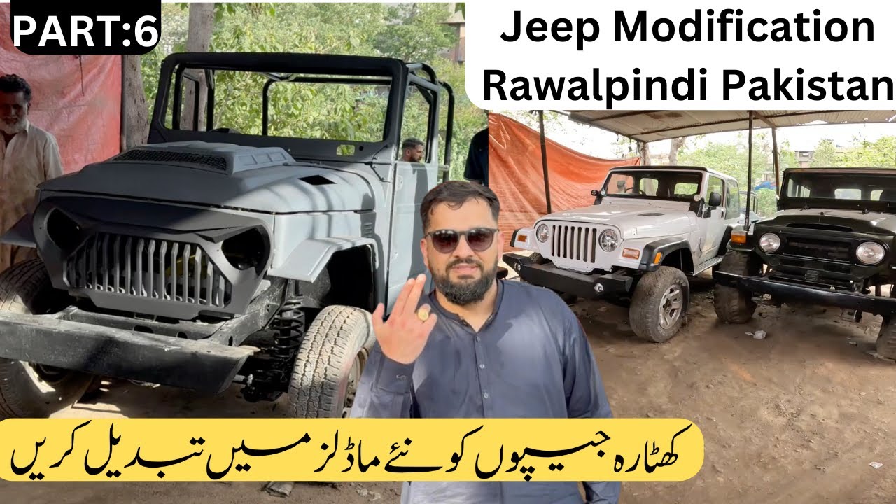 Jeep Modification In Rawalpindi Pakistan |How To Modify Jeep | Jeep ...