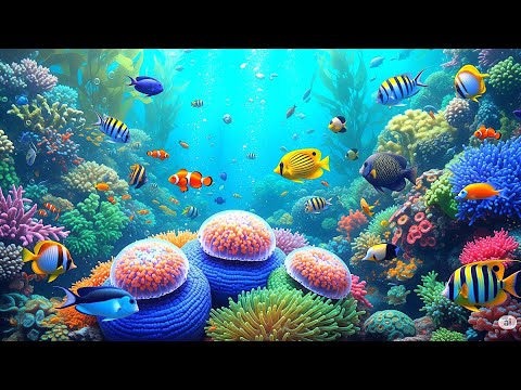 The Best Aquarium 4K Ultra HD Looping TV Screensaver Coral Reefs ...