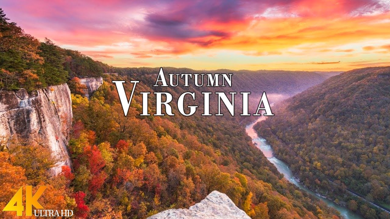 Autumn Virginia 4K Ultra HD • Stunning Footage Virginia, Scenic ...