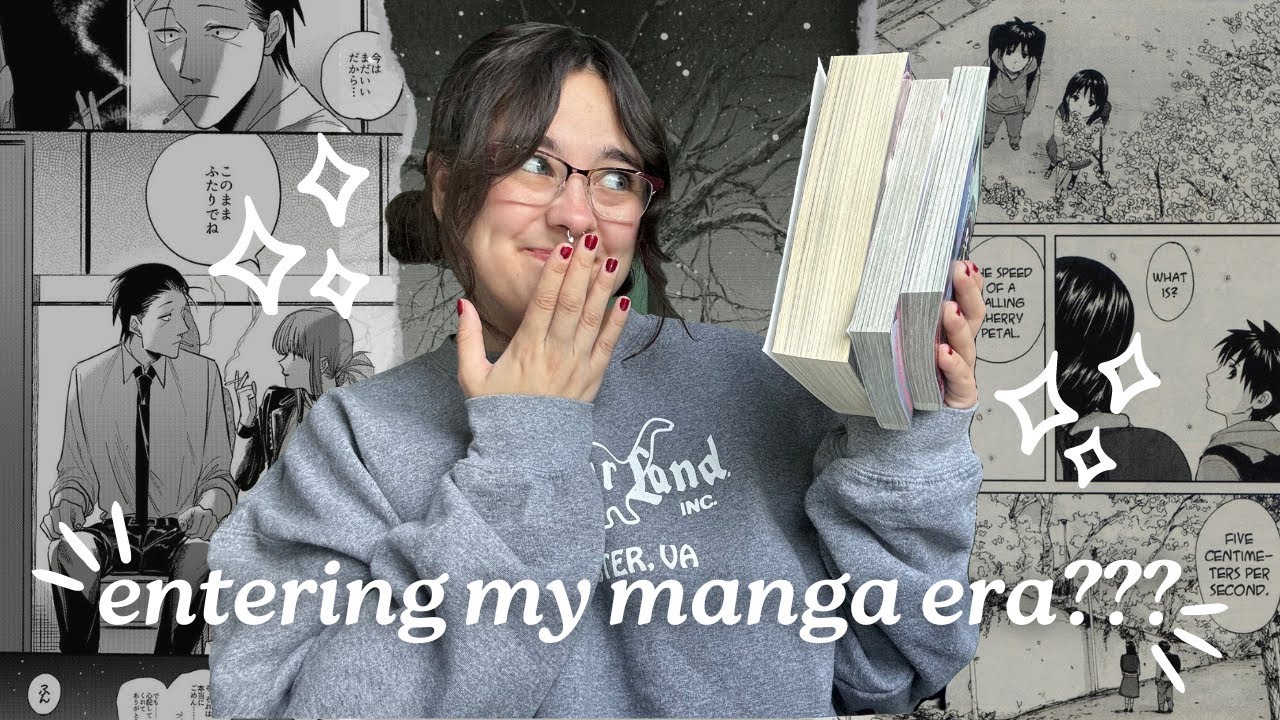 i read manga for the first time! 🤭📚 | reading vlog - YouTube