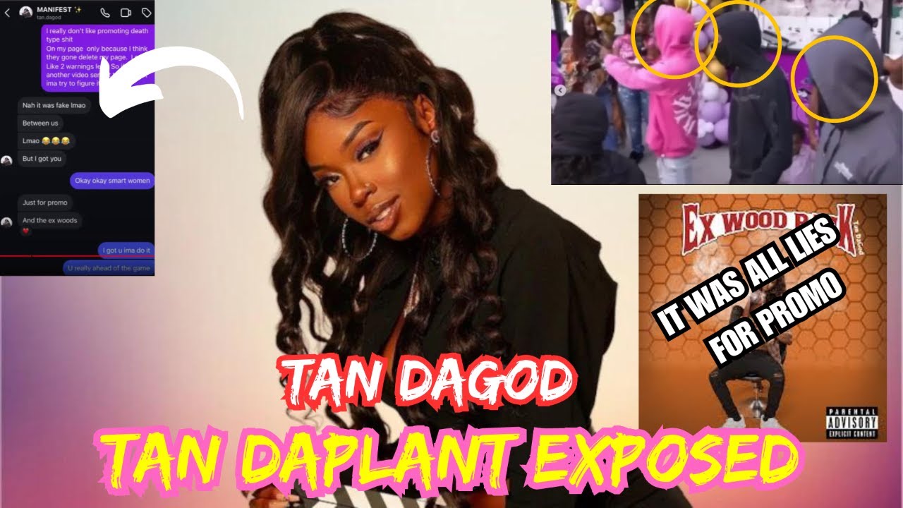 TAN DAGOD WHOLE CARRER WAS A LIE RECORD LABELS PLANTING BACKGROUNDS ON ...