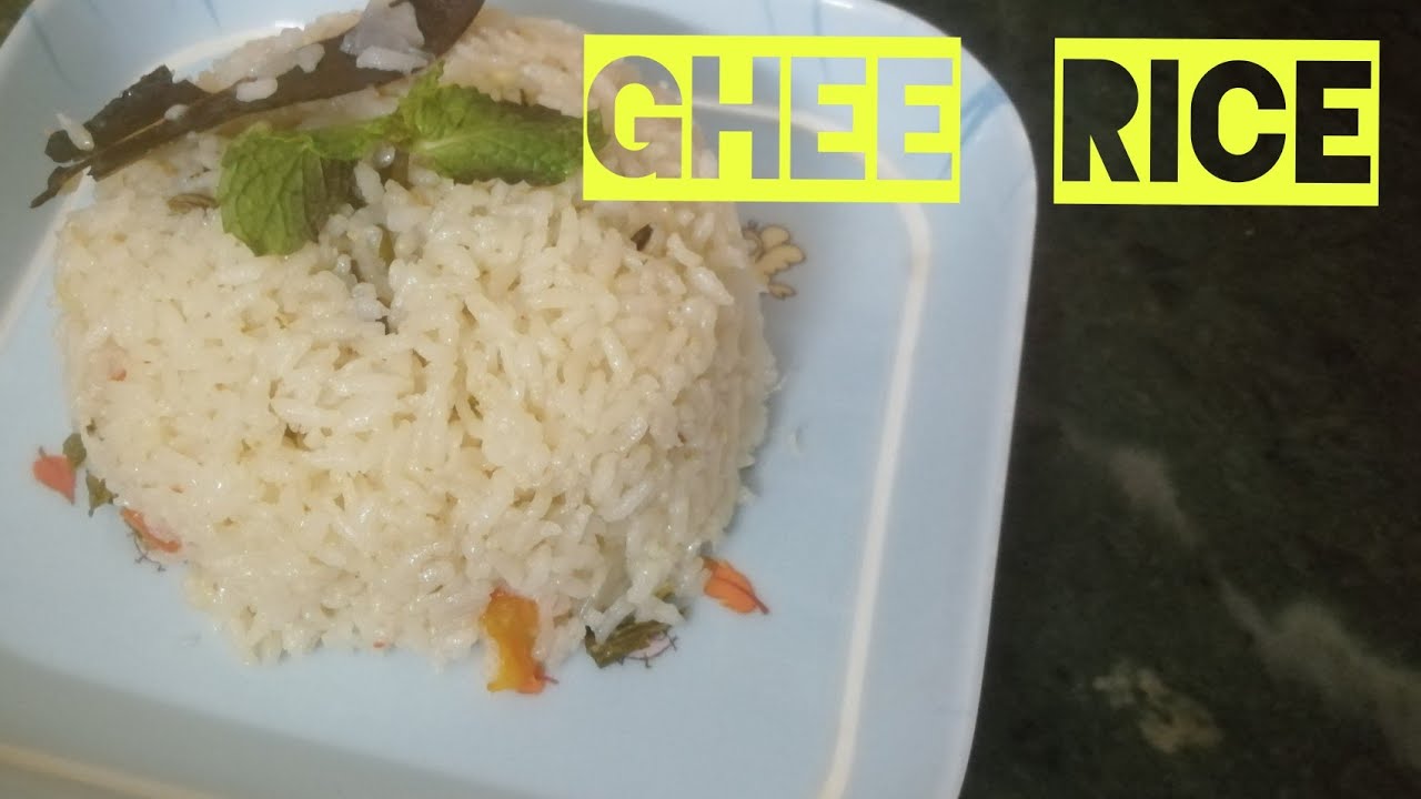 Ghee rice | Kuskha | nei soru for chicken gravy - YouTube