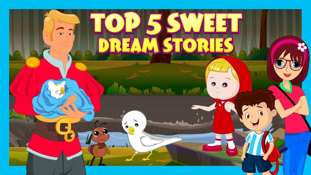 Top 5 Sweet Dream Stories | Tia & Tofu | Bed Time Kids Stories ...
