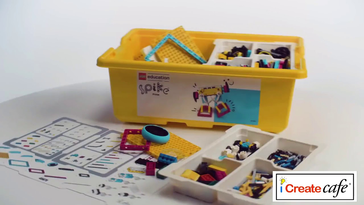 SPIKE PRIME Introduction iCreate Cafe Video - YouTube