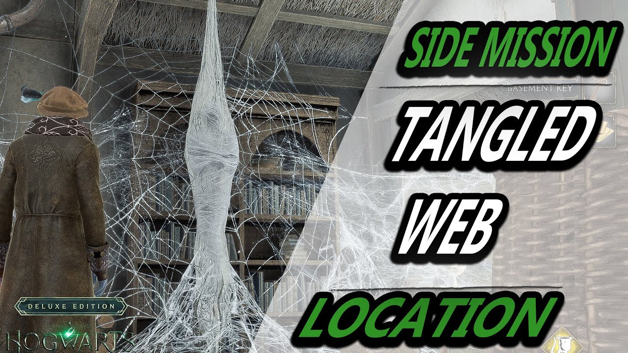 Tangled Web Side Mission Location - HOGWARTS LEGACY 4K ULTRA HD PS5 ...