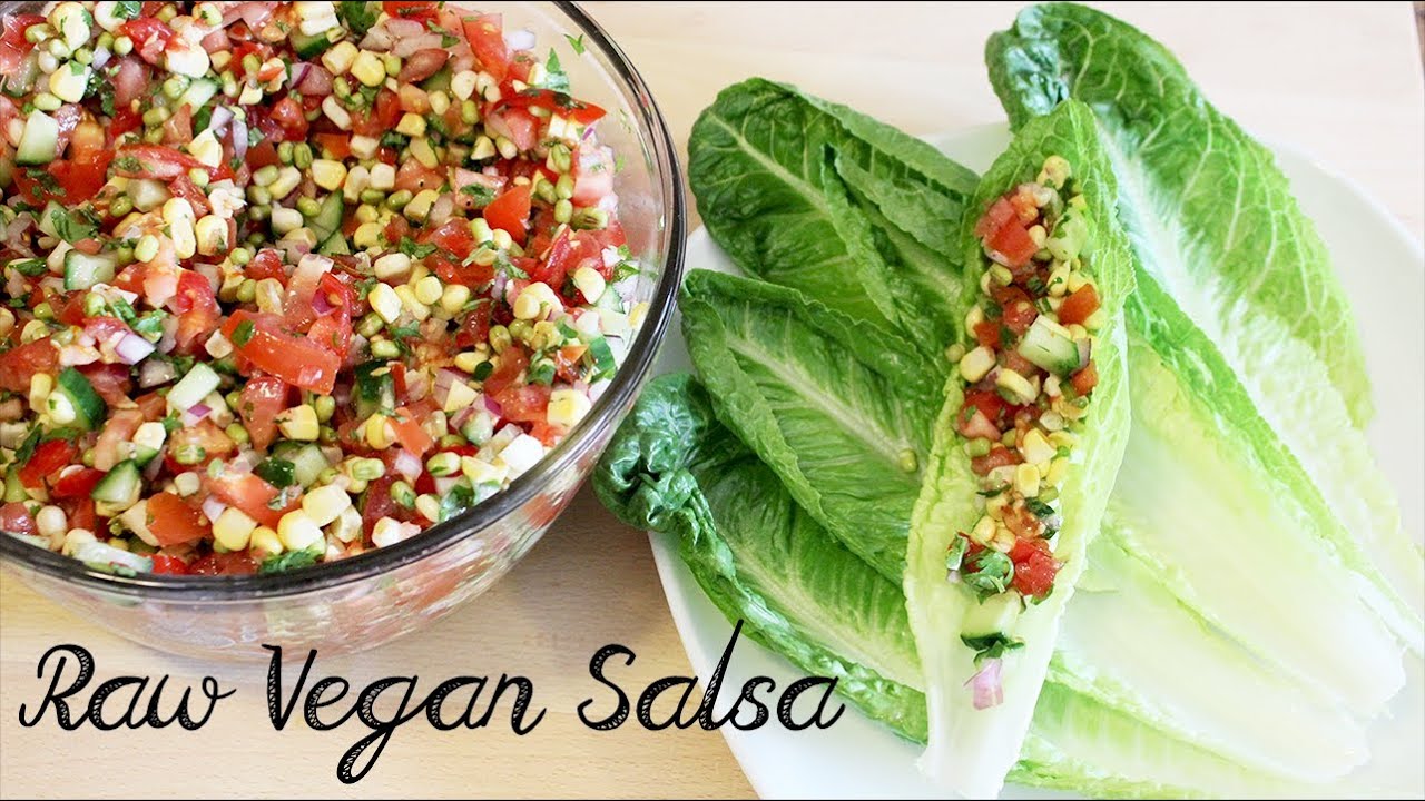 Raw Vegan Salsa - YouTube