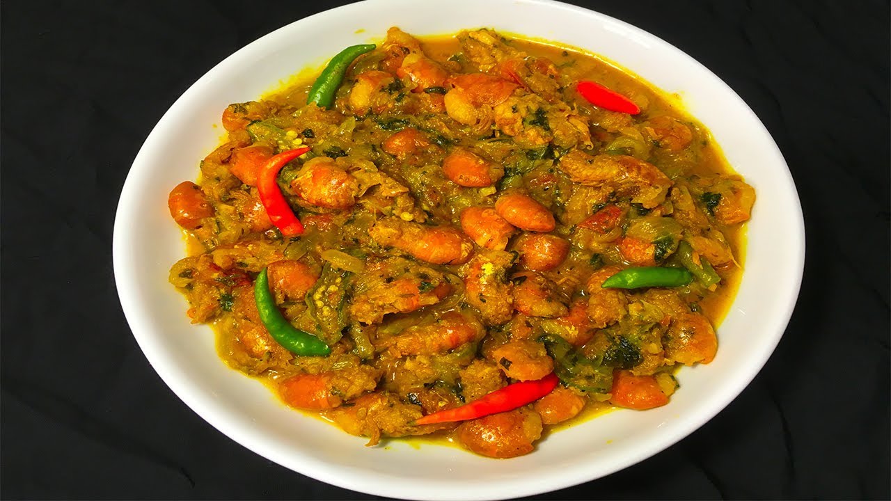 Delicious Shrimp / Prawns Dopiaji Recipe | Choto Chingri Macher Vuna ...