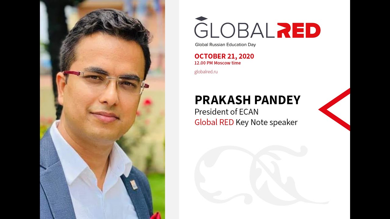 Global RED | Prakash Pandey, President of ECAN (Nepal) - YouTube