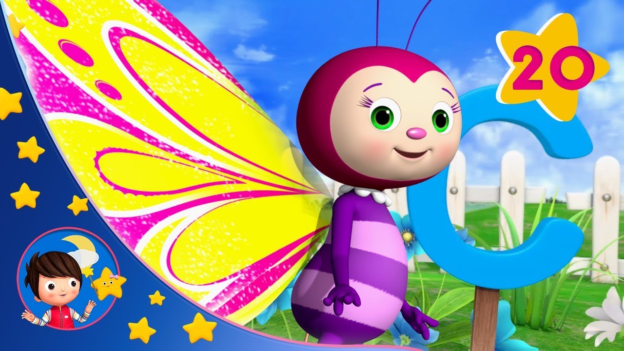 Sleeping Baby | ABC Butterfly Song | Kids songs | Nursery Rhymes ...