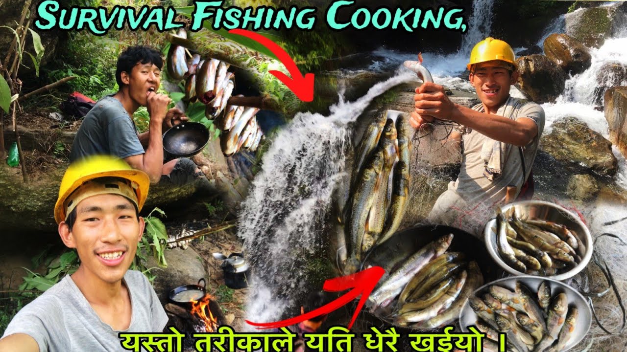 Traditional Fishing Technique Village FasiJal Fishing🎣 Survival Fish ...