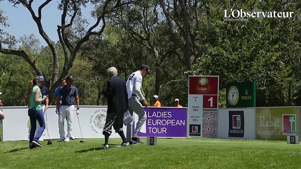 Trophée Hassan II de Golf: le Prince Moulay Rachid donne le coup d ...