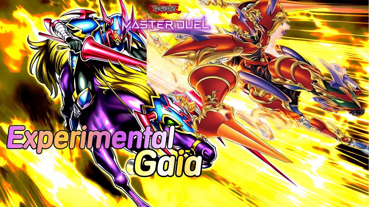 Experimental Gaia the Dragon Champion Deck in Action {Master Duel ...