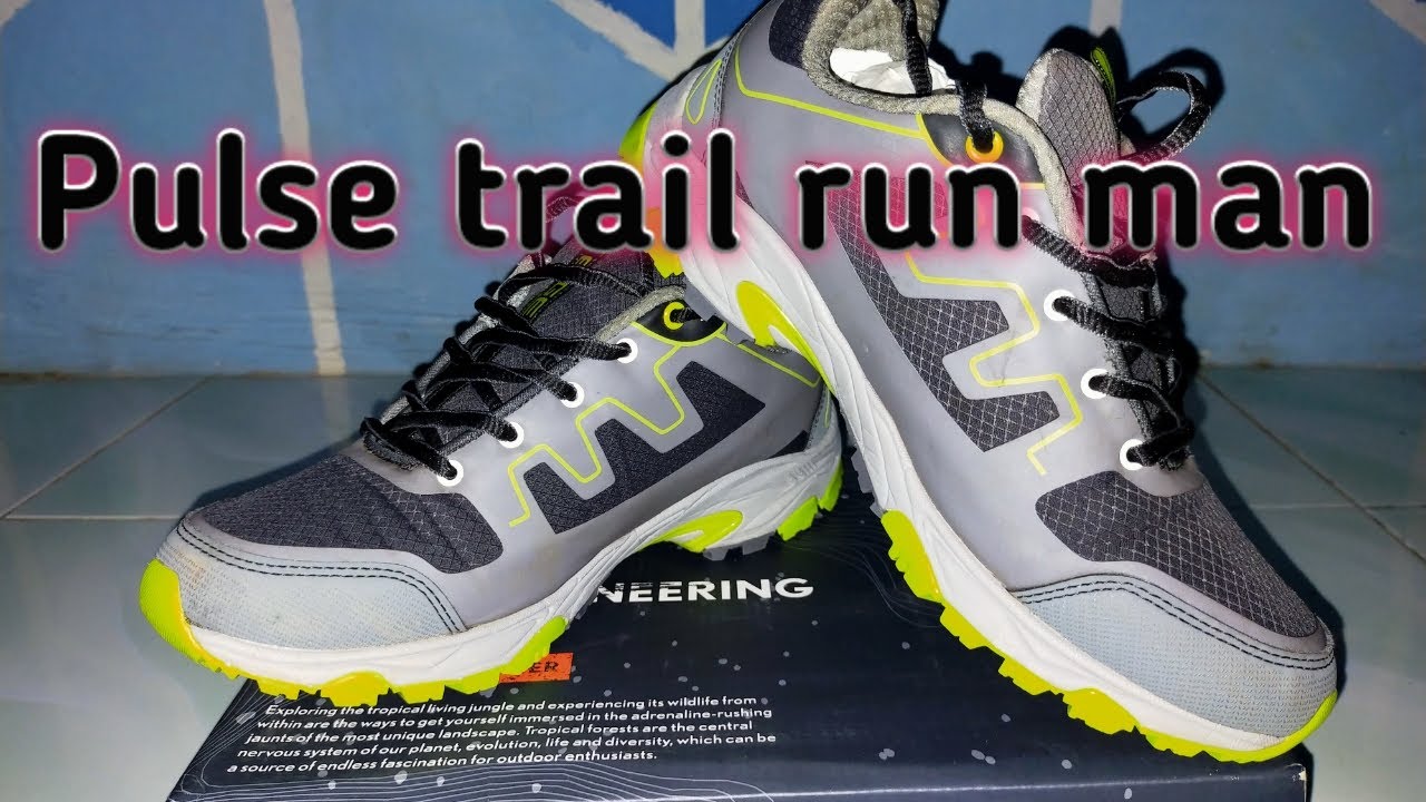 Sepatu Eiger Pulse Trail Man Running shoes - YouTube