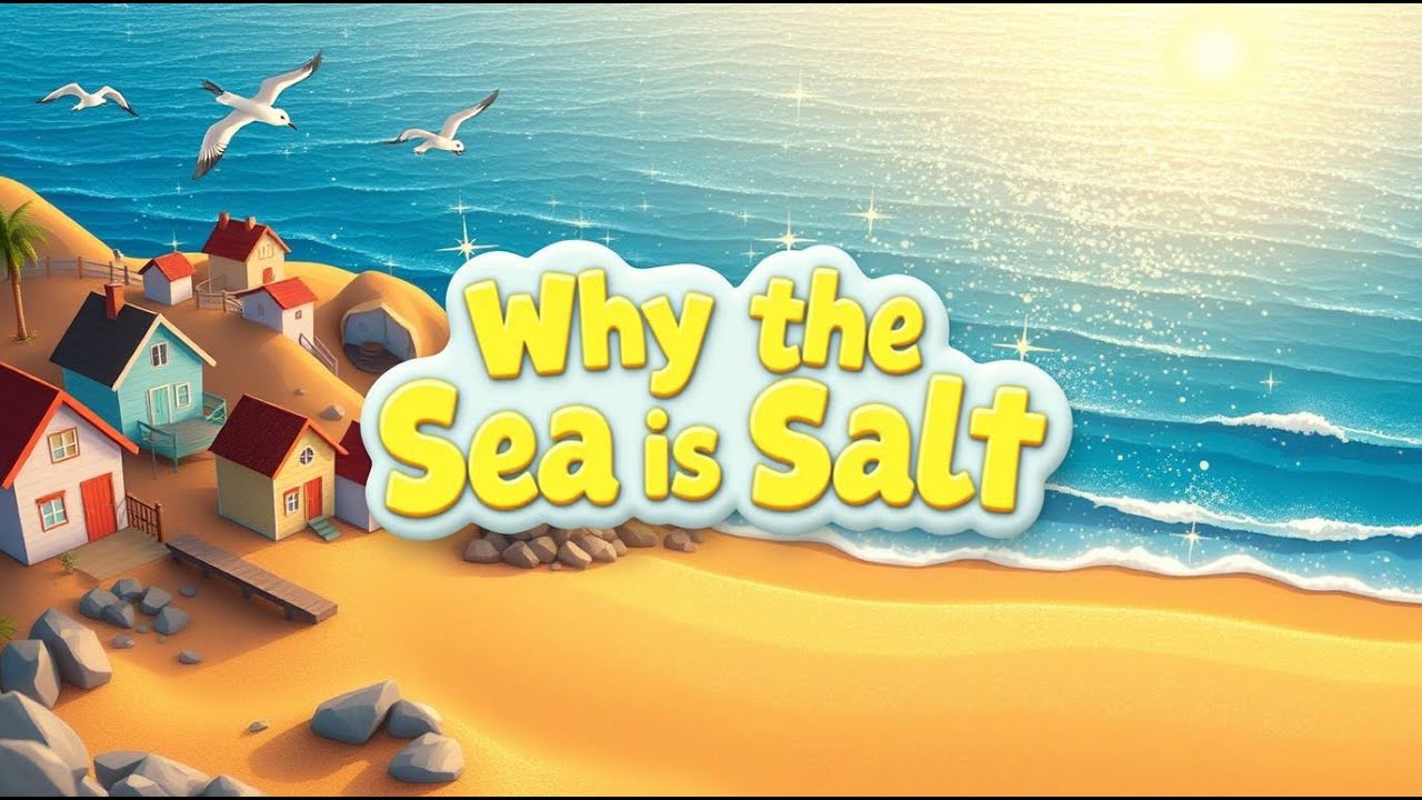 Why the Sea is Salt Story | Bedtime Stories | Melody Myths - YouTube