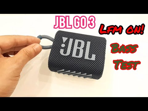 How to Activate Low Frequency Mode! JBL Go 3 LFM On! 100% Volume | Bass ...