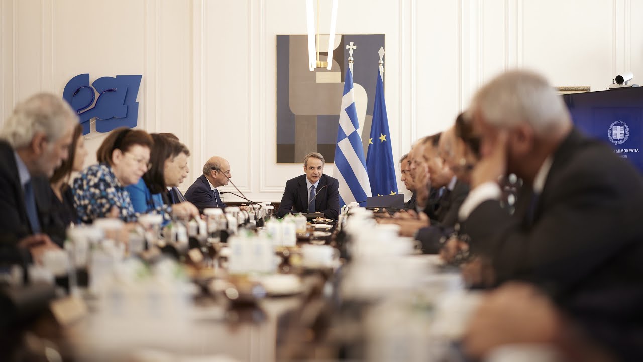 Εισαγωγική τοποθέτηση του Πρωθυπουργού Κυριάκου Μητσοτάκη στη ...