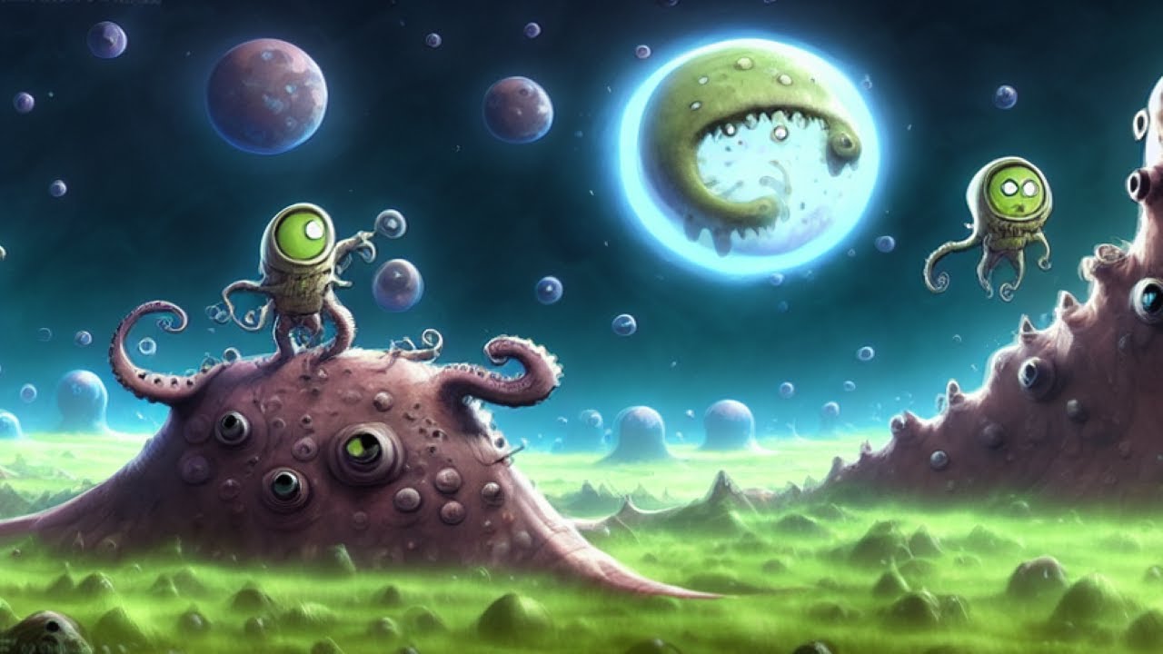 "Alien Teuthology" Ai Animation using custom models - YouTube