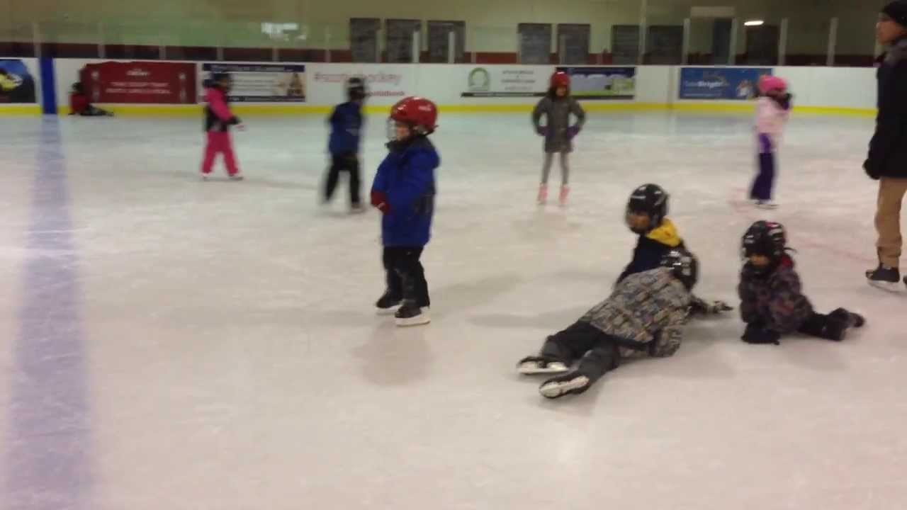 Colin Skating field trip at York Mills Arena - YouTube