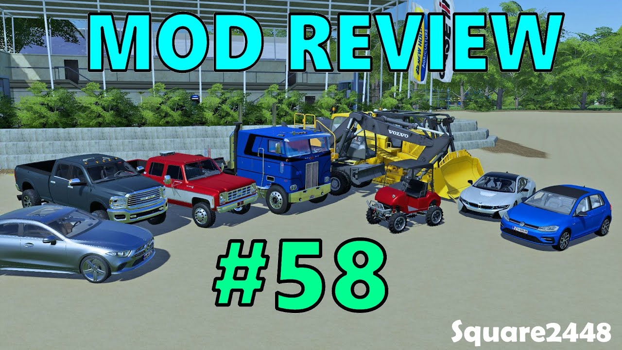 Farming Simulator 19 Mod Review #58 2020 Ram 2500, BMW I8, 1979 Chevy ...