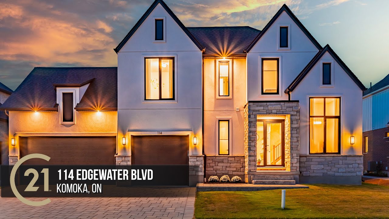 🏡Home Tour - 114 Edgewater Blvd - KOMOKA, ON - YouTube