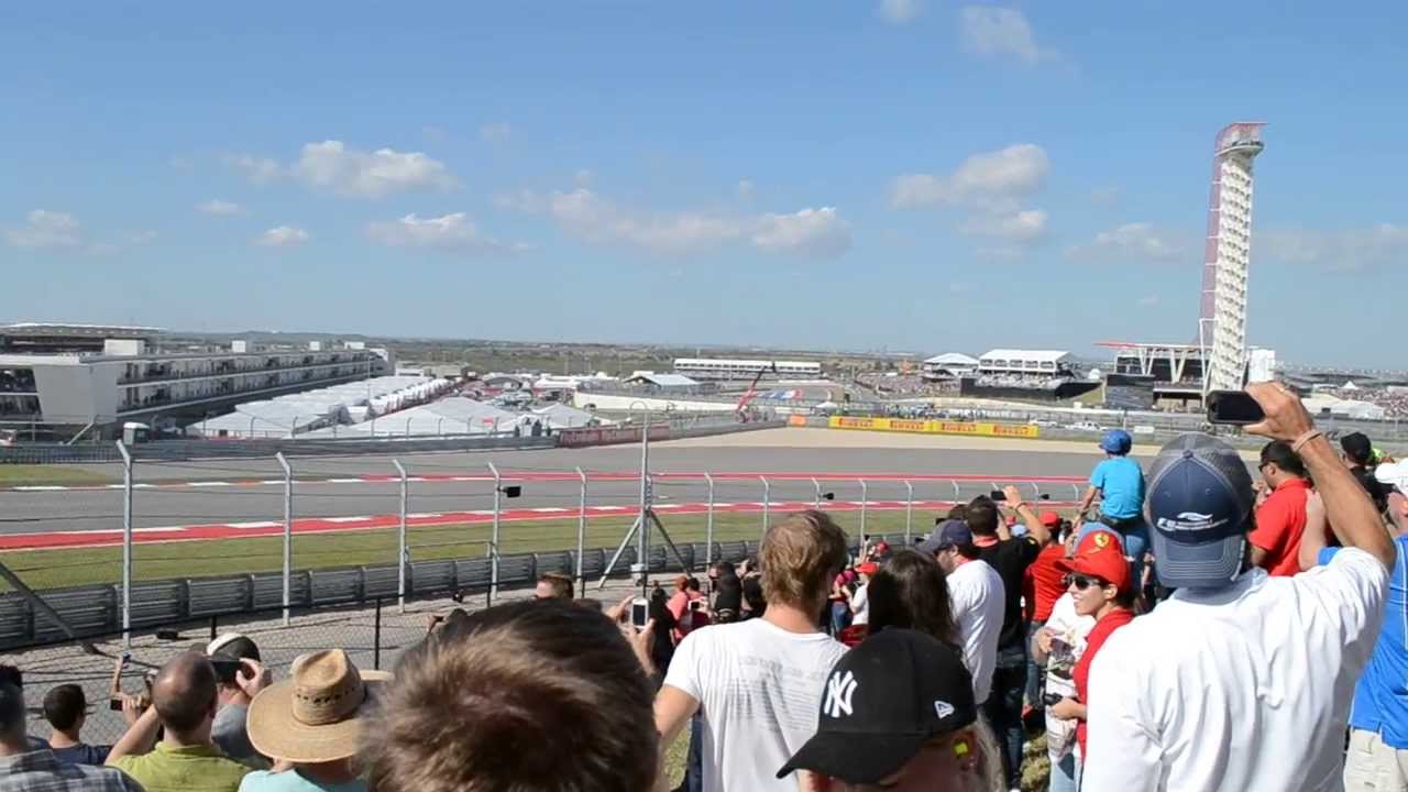 Formula 1 GP Austin Starting Lap/Arrancada 2013 - YouTube