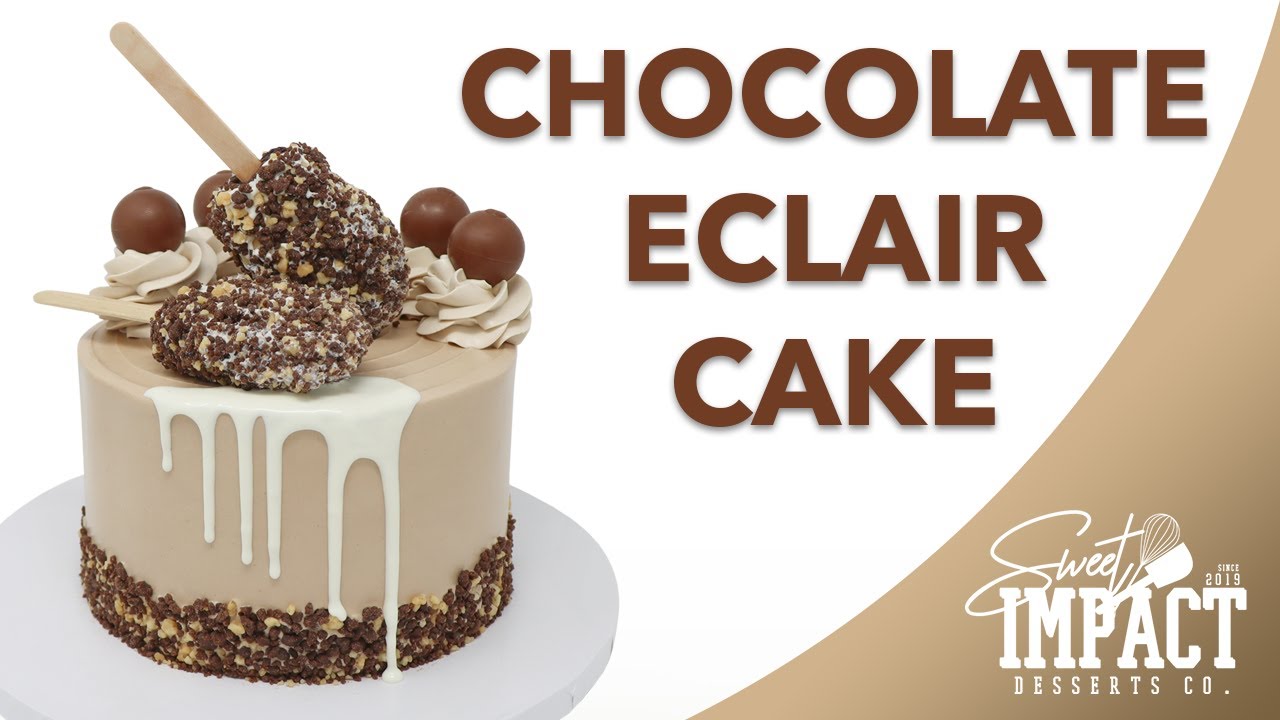 Chocolate Eclair Cake | Sweet Impact #Shorts - YouTube