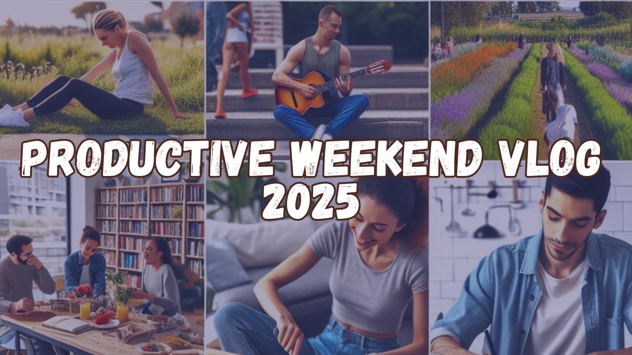 Productive Weekend Vlog 2025 | Daily Routine & Motivation @bss ...