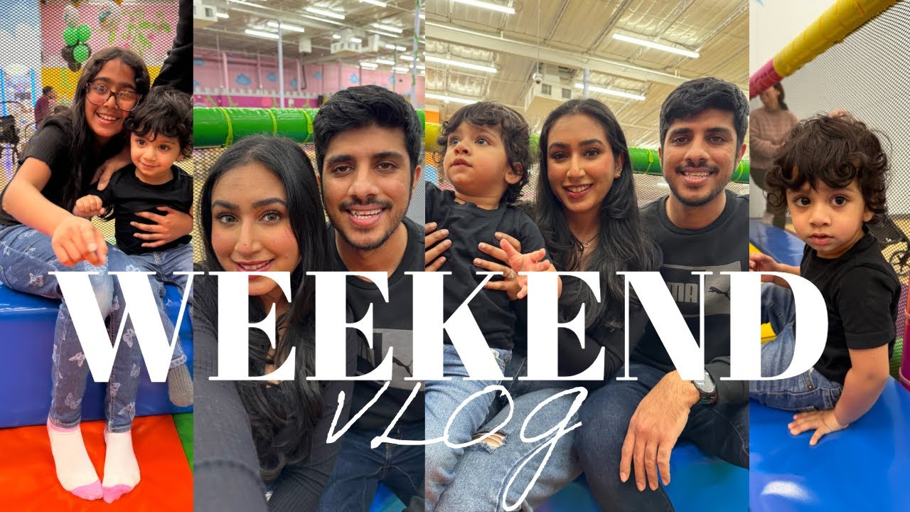 Weekend Vlog: Kids indoor playground and going to the zoo - YouTube