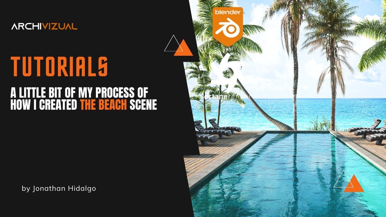 Beach Scene Tutorial (Blender Octane) - YouTube
