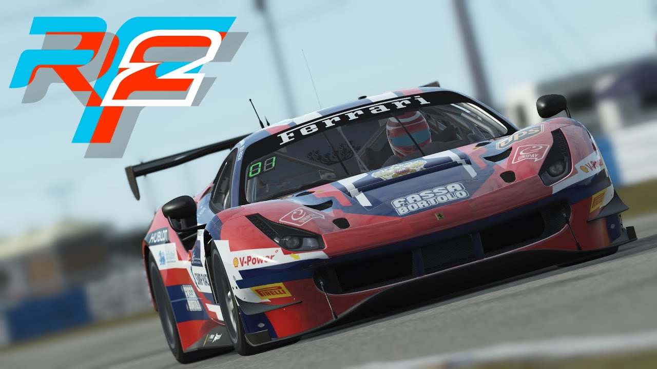 rFactor 2 | Ferrari 488 GT3 Evo 2020 @ Sebring International Raceway ...
