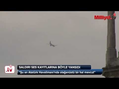 Atatürk Havalimani patlama sonrasi pilot-kule arasındaki konuşma