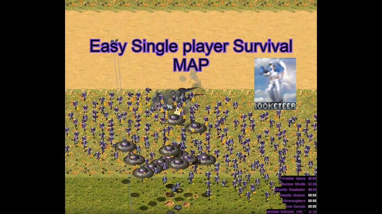 Easy Single player Survival MAP - YouTube