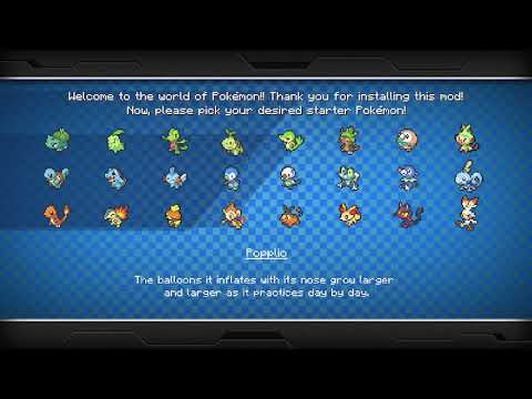 pick my starter in pixelmon for a series that will be coming out soon ...