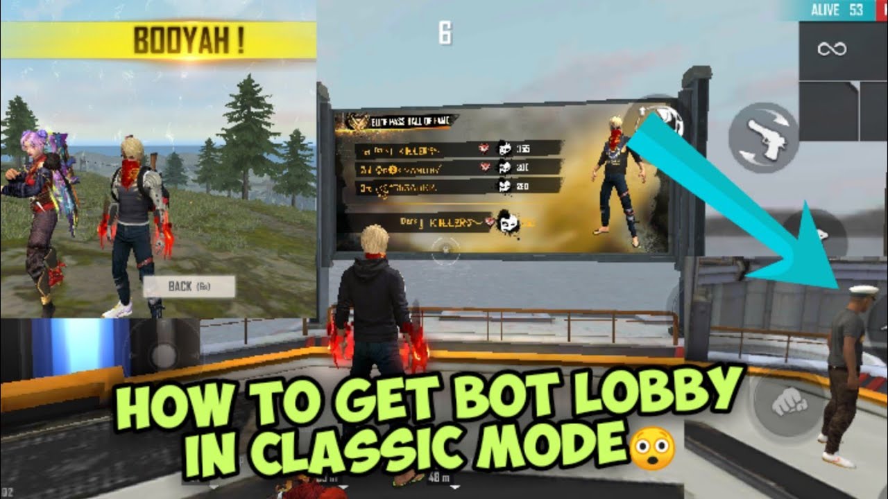 How to get bot lobby in classic?😲 - YouTube