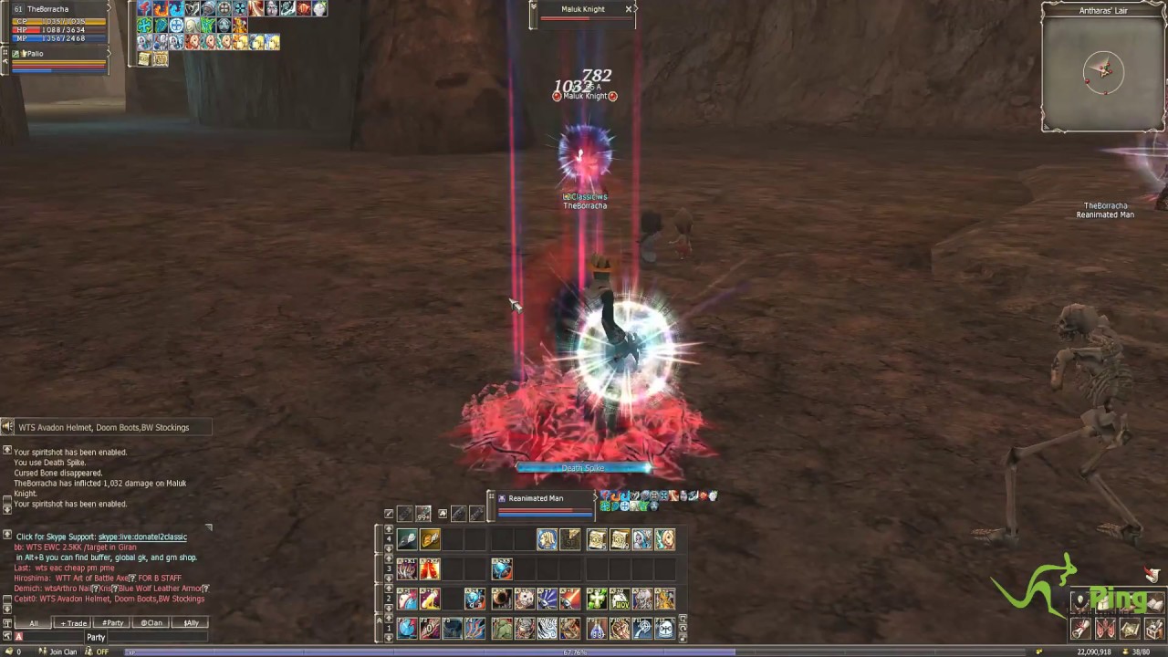 Lineage 2 Classic WS 20x - TheBorracha #TimePRO [PT BR] - YouTube