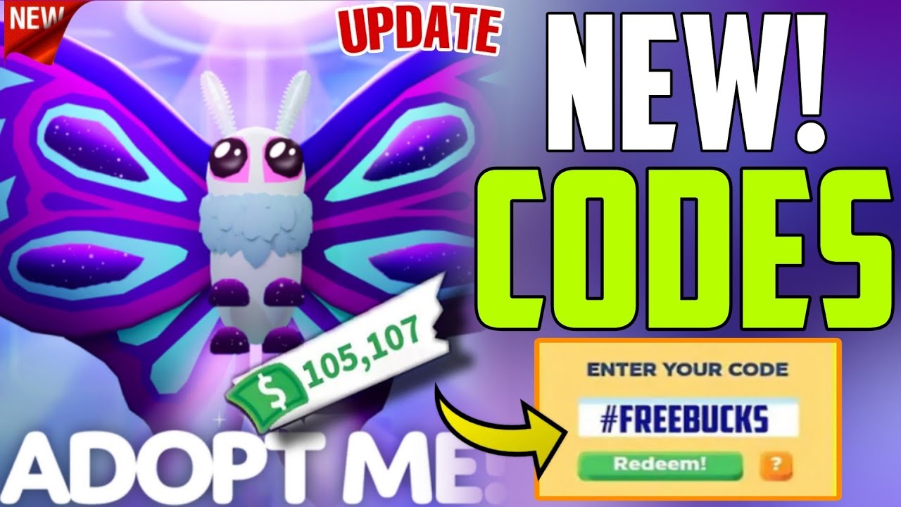 UPDATE ⚠️ADOPT ME ROBLOX CODES 2024 - ADOPT ME CODES - CODES FOR ADOPT ...