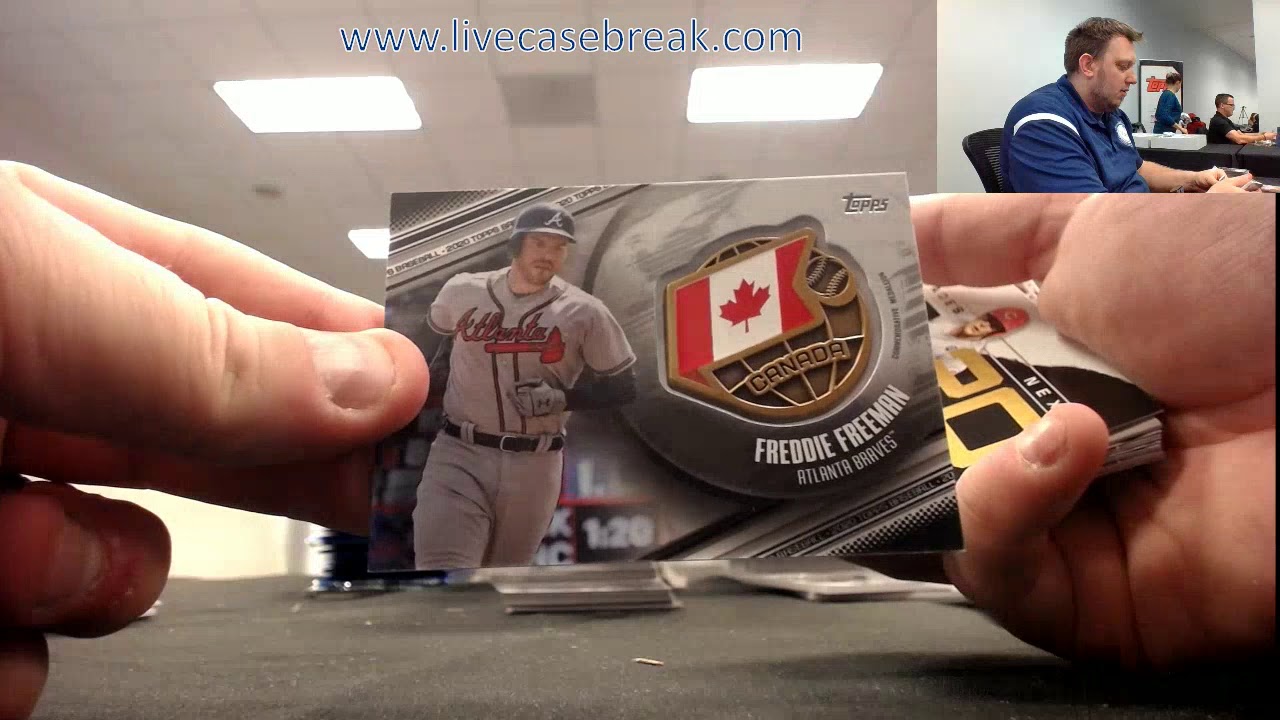 Topps Million Card Rip Party 2020 Topps Series 1 Baseball 1 Case ...