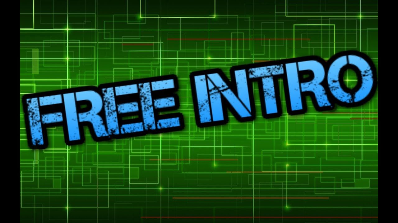 How to make an Intro for FREE! - YouTube