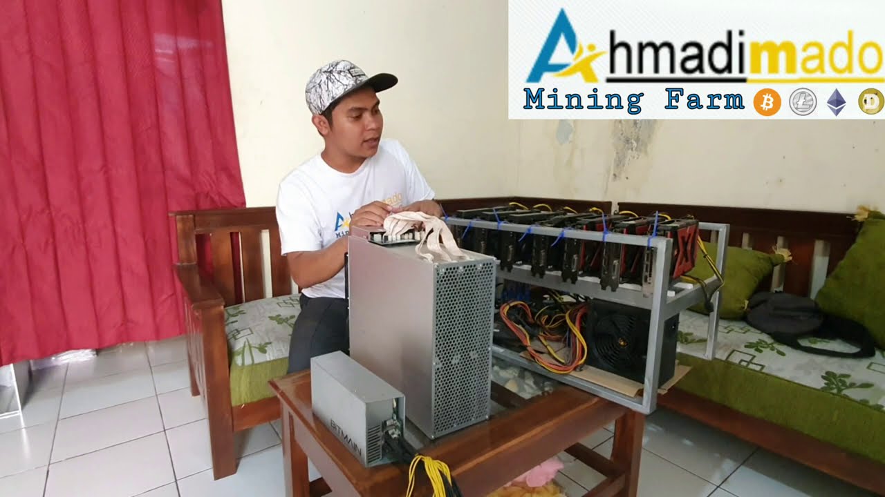 Mesin penambang Ethereum perbandingan Asic dan Rig - YouTube