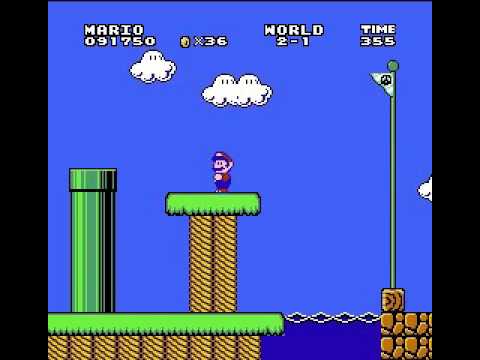Classic Super Mario (SMB1 hack) [NES] játékmenet (gameplay), első ...