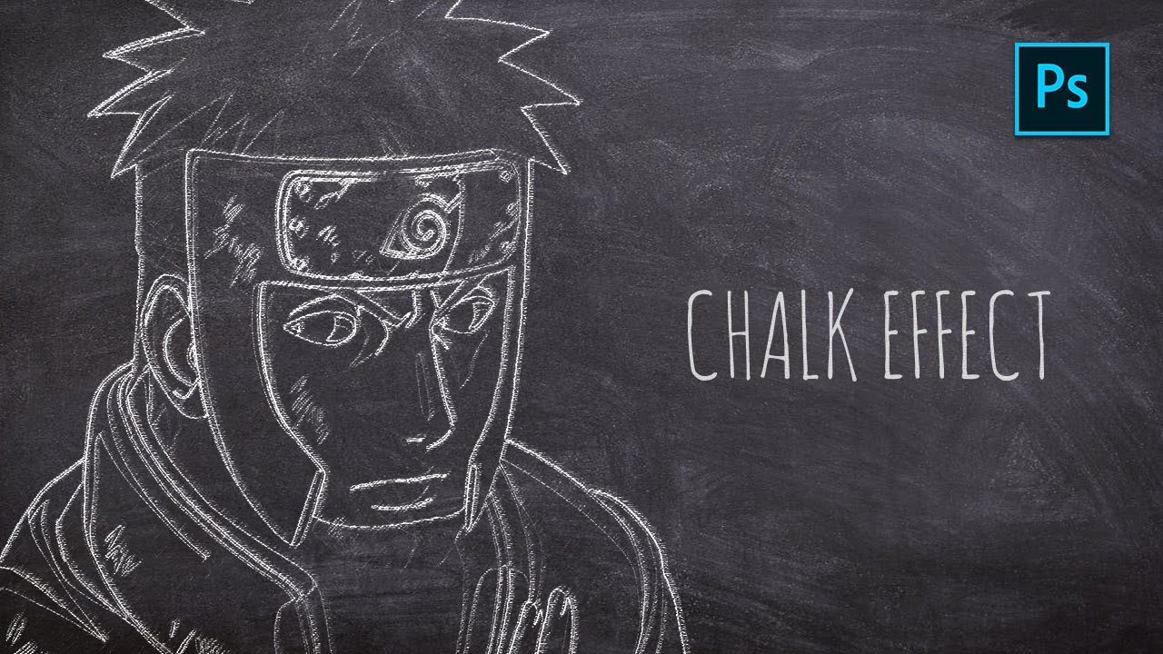 CARA MEMBUAT EFEK KAPUR PADA FOTO (CHALK EFFECT) | Photoshop Tutorial ...