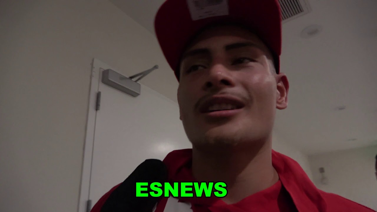 Leo Ruiz Fight Clip And Interview EsNews Boxing - YouTube