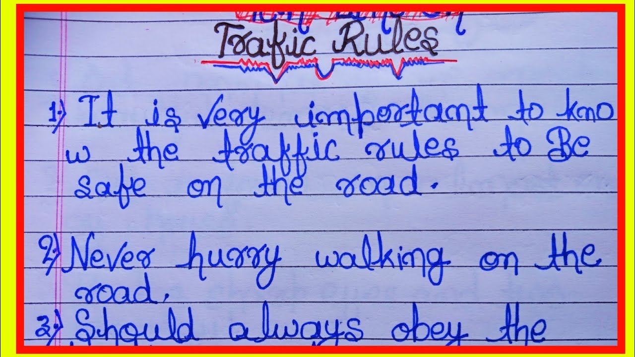 10 Lines On Traffic Rules In English Essay Traffic Rules traffic 10-lines-on-traffic-rules-in-english-essay-traffic-rules-traffic