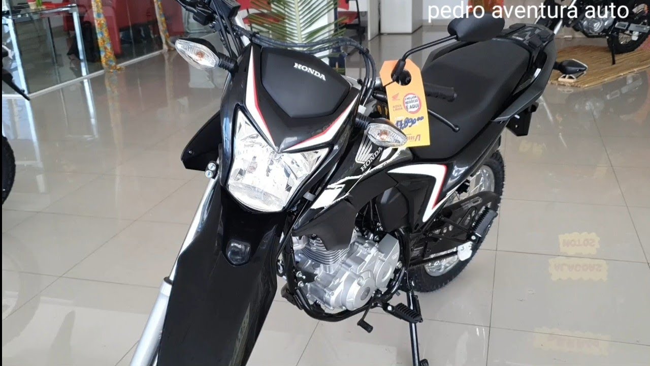 Honda Bros preta 2021 preço atualizado - YouTube