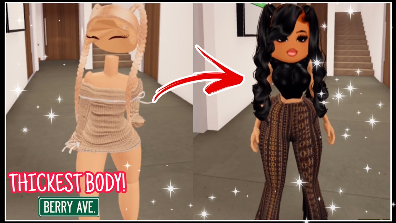 TUTORIAL HOW TO GET THE THICKEST FAT BODY IN BERRY AVE ROBLOX - YouTube