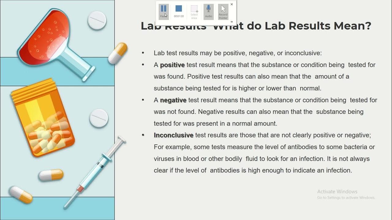 Lab result interpretation introduction. - YouTube