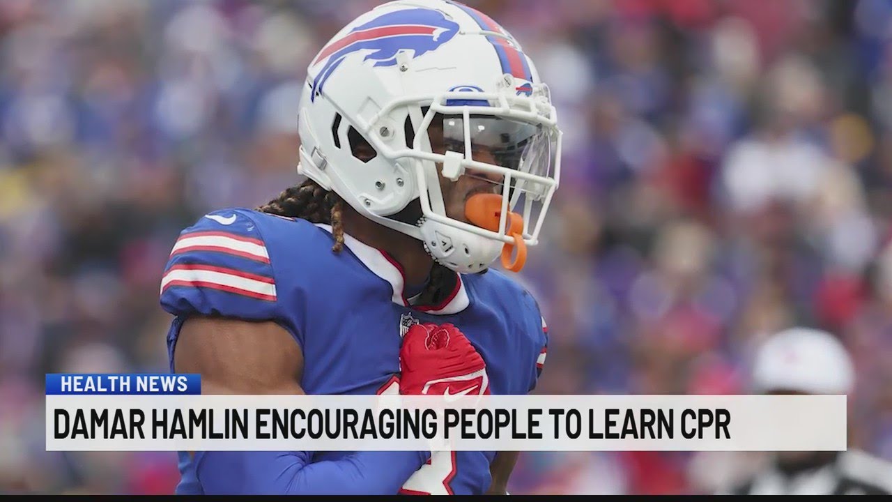 Damar Hamlin 3 for heart CPR challenge - YouTube