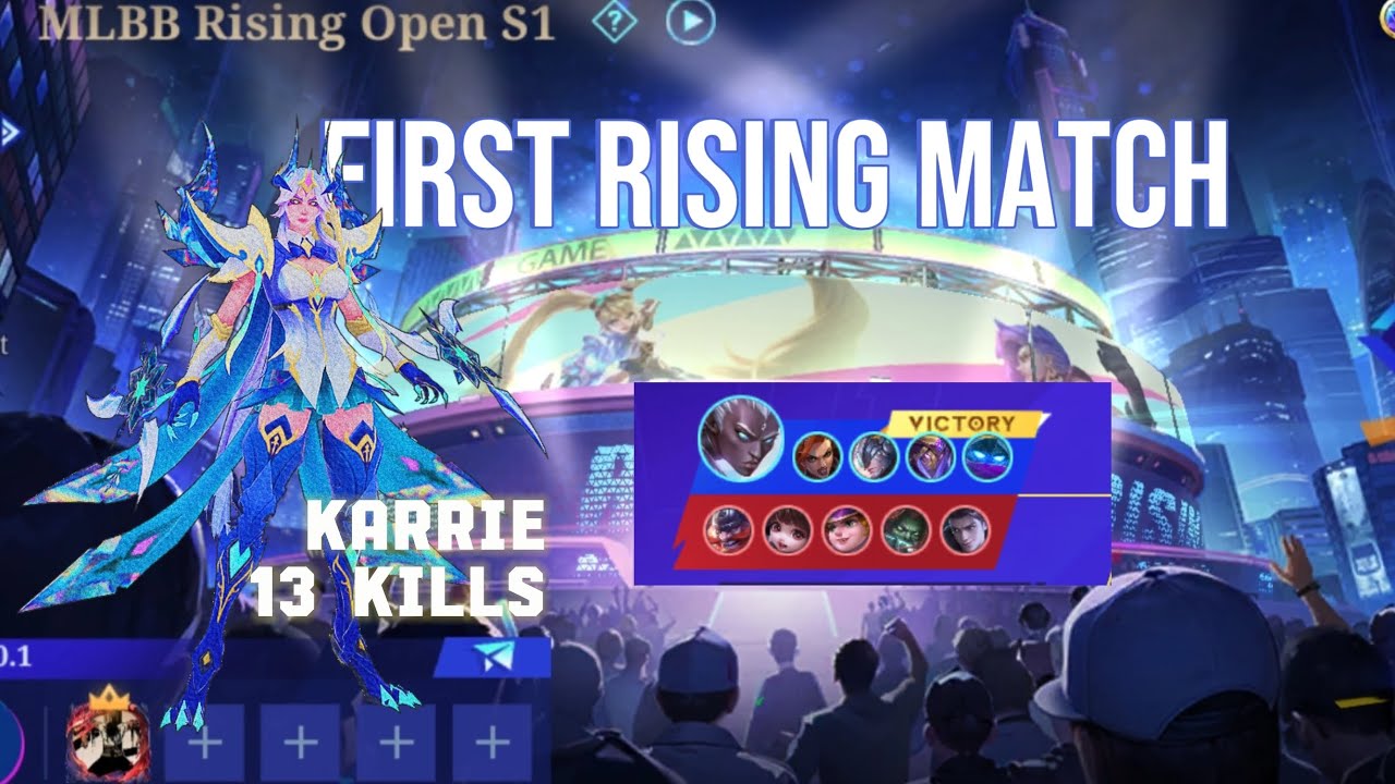 First Rising match with randoms | Intense match | Rising S1 first match - YouTube
