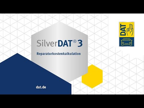 Reparaturkostenkalkulation mit SilverDAT 3 - YouTube
